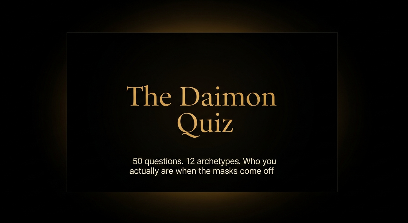 The Daimon Quiz — Millerman School
